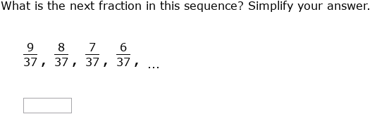 IXL - Number sequences: mixed review (Grade 9 maths practice)