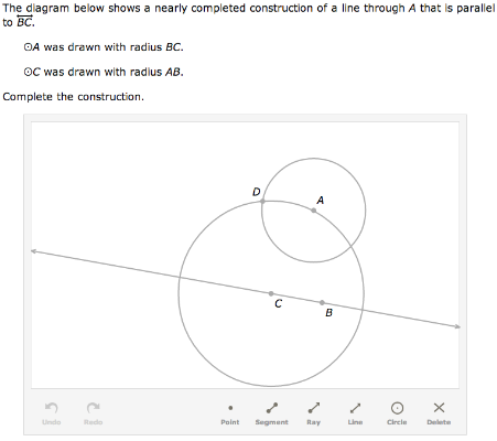 IXL - Construct parallel lines (Grade 10 maths practice)