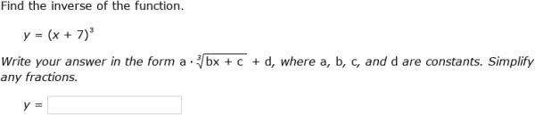 IXL - Find inverse functions and relations (Grade 11 maths practice)