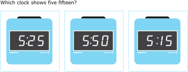 IXL - Match digital clocks and times (Grade 2 maths practice)