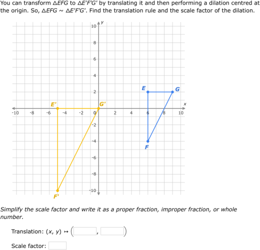 IXL - Similar triangles and similarity transformations (Grade 10 maths ...