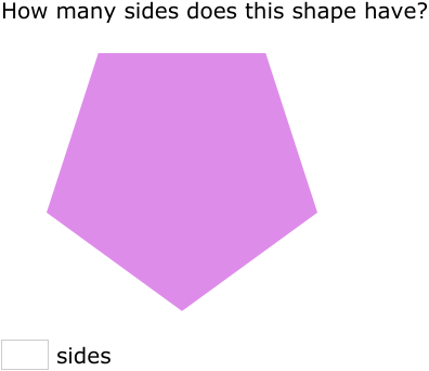 IXL - Count sides and corners (Kindergarten maths practice)