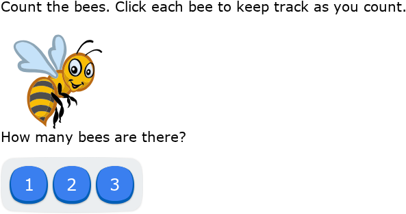 IXL - Learn to count - up to 3 (Preschool maths practice)