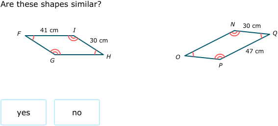 IXL - Identify similar figures (Grade 11 maths practice)
