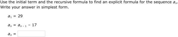 IXL - Convert a recursive formula to an explicit formula (Grade 12 ...