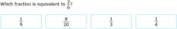 IXL - Equivalent fractions (Grade 4 maths practice)
