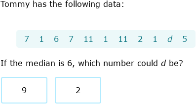 IXL - Mean, median, mode and range: find the missing number (Grade 7 ...