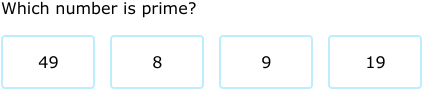 IXL - Prime or composite (Grade 7 maths practice)