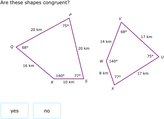 IXL - Identify congruent figures (Grade 10 maths practice)
