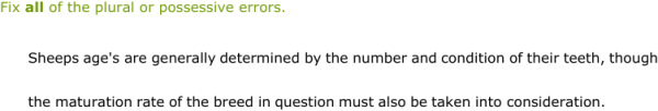 IXL - Identify and correct errors with plural and possessive nouns (Grade 10 English practice)