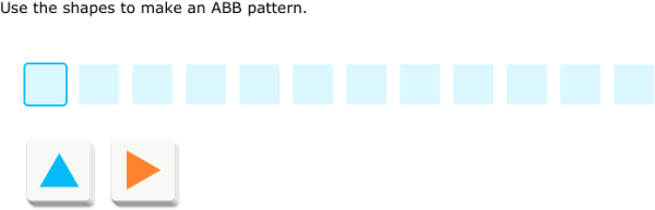 IXL - Make a repeating pattern (Grade 4 maths practice)