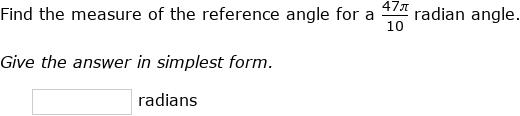 IXL - Reference angles (Grade 11 maths practice)