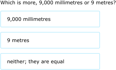 IXL - Compare and convert metric units of length (Grade 3 maths practice)
