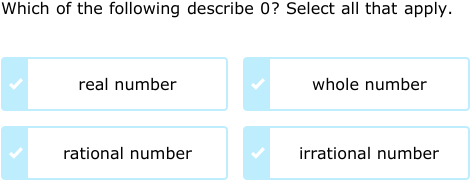 IXL - Classify numbers (Grade 9 maths practice)