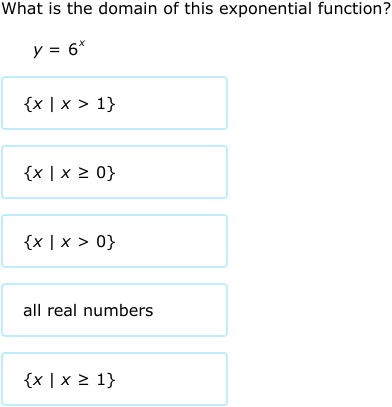 IXL - Domain and range (Grade 12 maths practice)