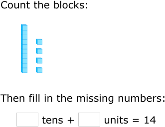 IXL - Counting tens and ones - up to 99 (Grade 1 maths practice)