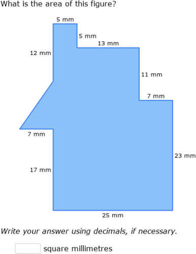 IXL - Area of compound figures with triangles, semicircles and quarter circles (Grade 6 maths ...