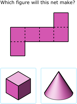IXL - Nets of three-dimensional figures (Grade 9 maths practice)